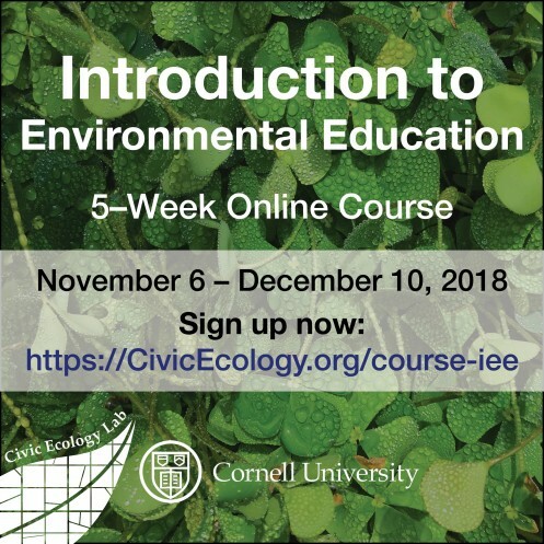Introduction to Environmental Education 5-Week Online Course - Bay Backpack